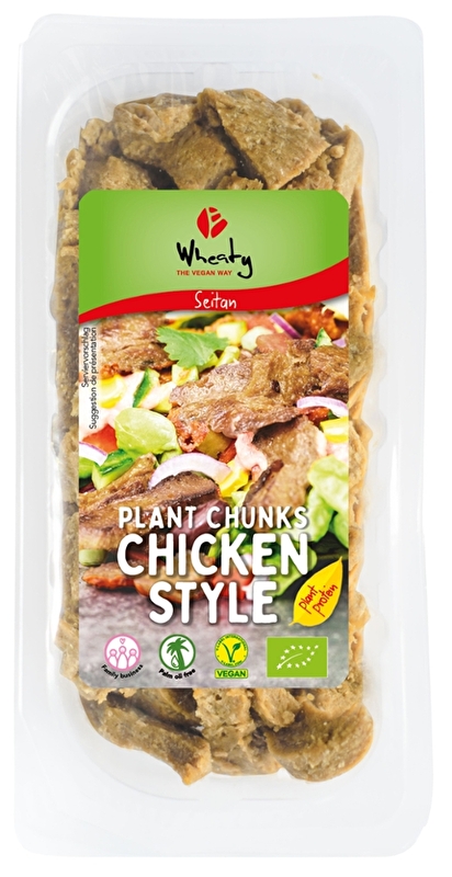 Wheaty - Plant Chunks Chicken Style | kokku - Dein veganer Onlineshop
